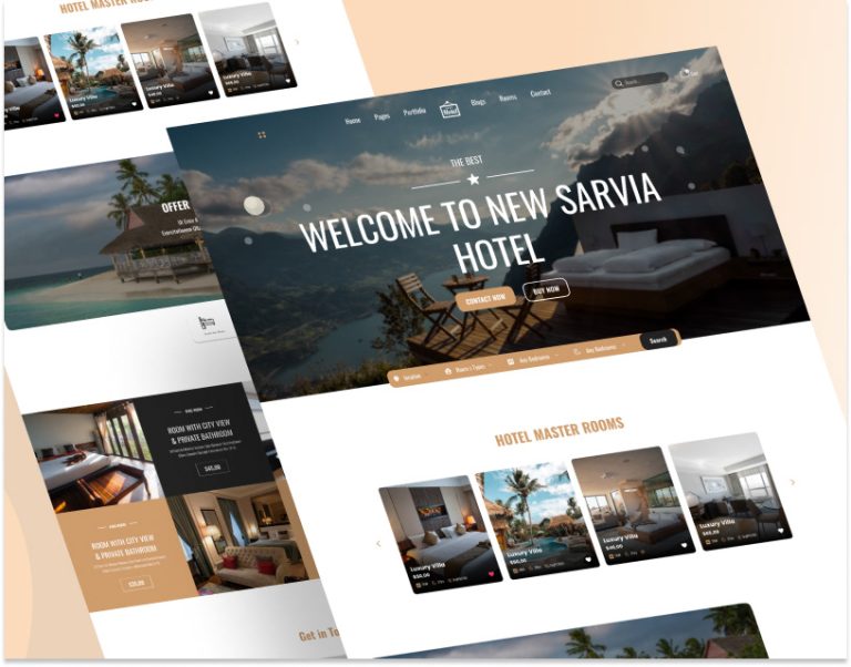 Hotel Management Website Design Templates: Ultimate Success! - Techsuf